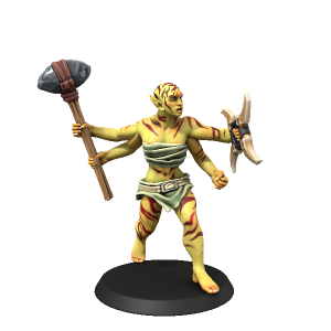 Ahazu Warrior - made with Hero Forge