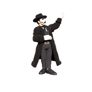 Eric the Phantom - made with Hero Forge