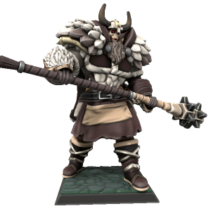 Gerrod the Elder Warrior Copy - made with Hero Forge