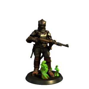 trench knight sniper - made with Hero Forge