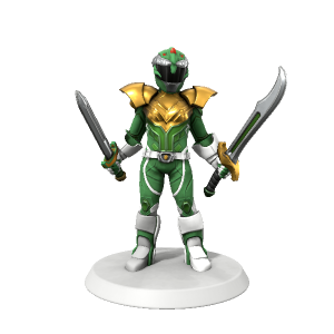 Power Ranger Green - made with Hero Forge