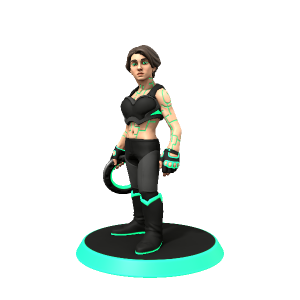 TRON VENUS - made with Hero Forge