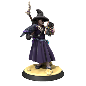 Lunara Vess - made with Hero Forge