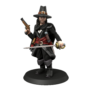 Solomon Kane - made with Hero Forge