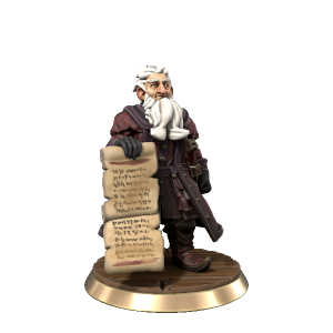 LOTR Balin - made with Hero Forge