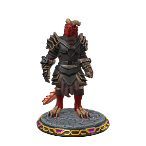 V RaWD Arrhen - made with Hero Forge