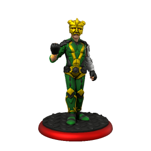 Marvel V electro - made with Hero Forge