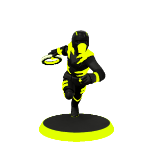TRON FALL - made with Hero Forge