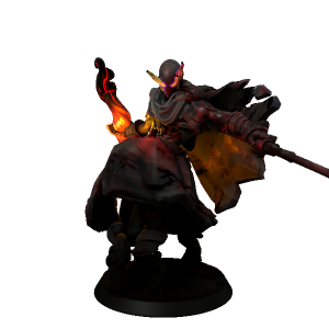 Yugoloth Ultroloth - made with Hero Forge