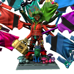 AMR Victorian Venom - made with Hero Forge