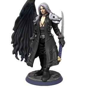 Sephiroth - made with Hero Forge