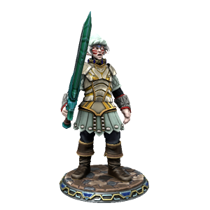 The Fierce Deity - made with Hero Forge