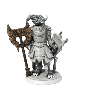Dragonborn Color Challenge 2 - made with Hero Forge