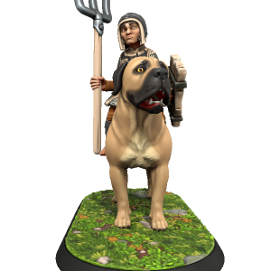 Bobbin Elstar and Butch - made with Hero Forge