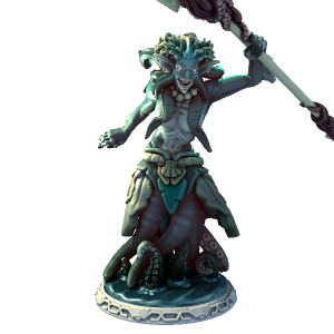 Umberlee God of the Sea - made with Hero Forge