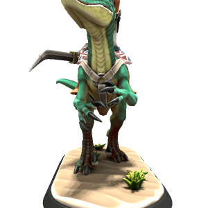 Talenta Halfling - made with Hero Forge