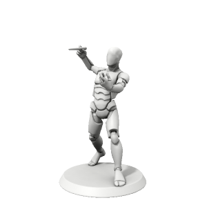 Pose Student - made with Hero Forge