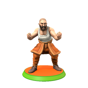 HLM Prison boss - made with Hero Forge