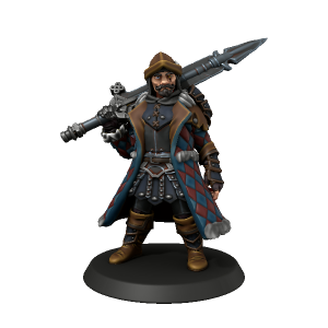 Deco Root Colonel Lachbayar - made with Hero Forge