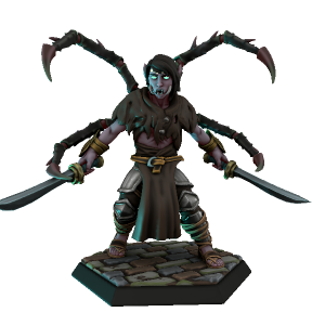 Dulkhire Feral Weaver - made with Hero Forge