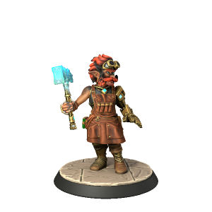 Gnome Artificer - made with Hero Forge