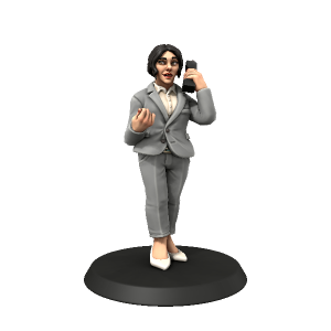 Alien Mom - made with Hero Forge