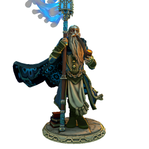 Azuth God of Wizards - made with Hero Forge