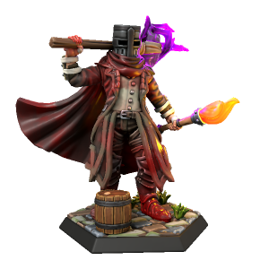 Lightning Stone Hunter Eli BB - made with Hero Forge