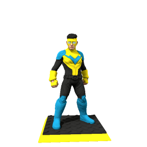 invincible - made with Hero Forge