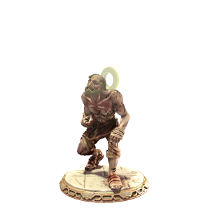 Ilmater God of Endurance - made with Hero Forge