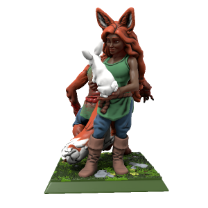 Terraria Zoologist - made with Hero Forge