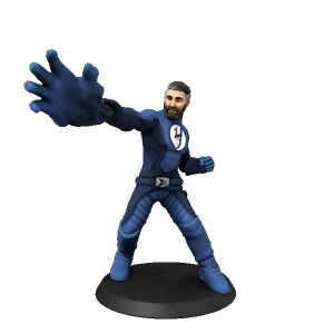 Marvel Four Mr Fantastic - made with Hero Forge