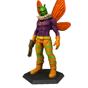 Killer Moth v1 - made with Hero Forge