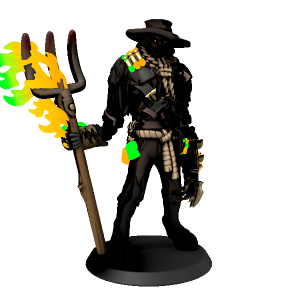 The Scarecrow - made with Hero Forge