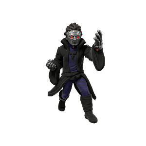 Evil masked Figure - made with Hero Forge