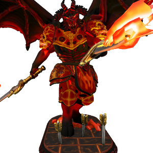 Demons Weapons Master - made with Hero Forge