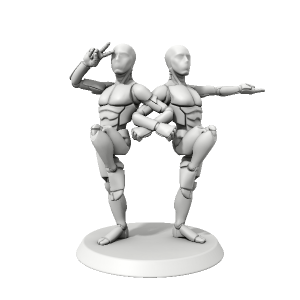 RXPT Mime and Dash - made with Hero Forge