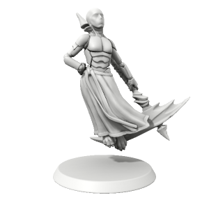 RXPT Necrobinder Pose Furry - made with Hero Forge