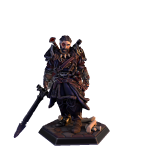 Monster Hunter - made with Hero Forge