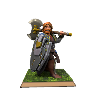 Rion Strongfell - made with Hero Forge
