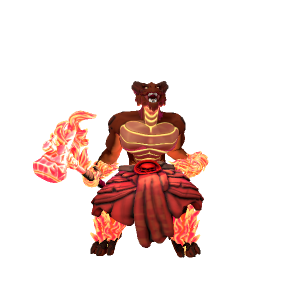 Patrin Delmirev Divine Rage - made with Hero Forge