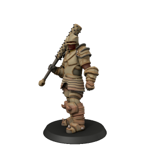 Black Earth Guard - made with Hero Forge