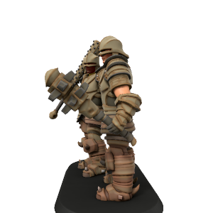 Black Earth Guard Duo - made with Hero Forge