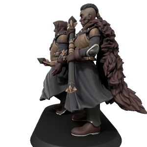 Stonemelder Duo - made with Hero Forge