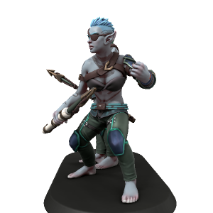 Dark Tide Knight Duo - made with Hero Forge