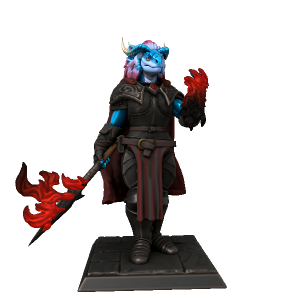 Commander Astrid Orinsdottir - made with Hero Forge