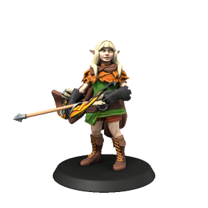 Elf - made with Hero Forge