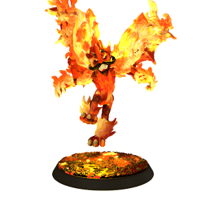 Mephit Fire 01 - made with Hero Forge