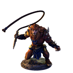 Beast Man - made with Hero Forge