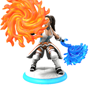 Chell Portal 2 DND - made with Hero Forge
